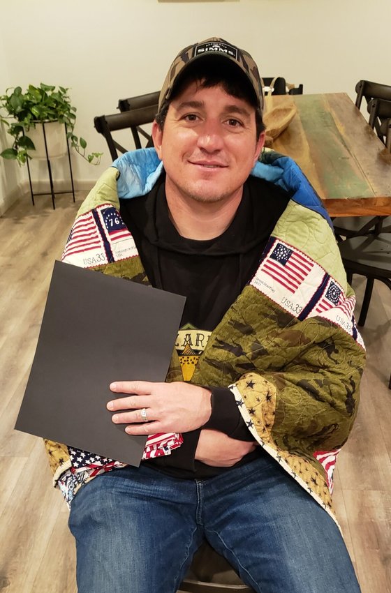 Zachary Tokach of Mountain Home honored with Quilt of Valor | Baxter ...