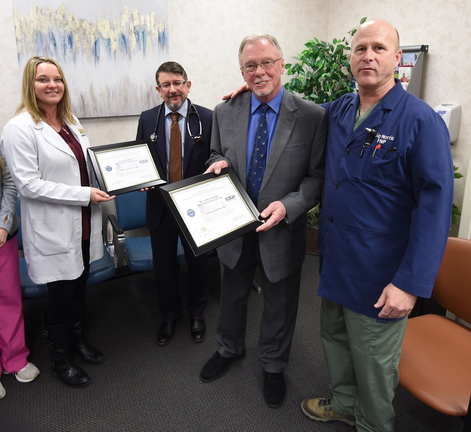 Lincoln, Paden recognized for Guard support | Baxter Bulletin