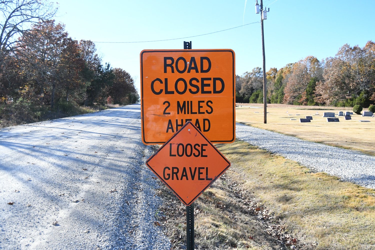 Work on CR806 nears completion | Baxter Bulletin