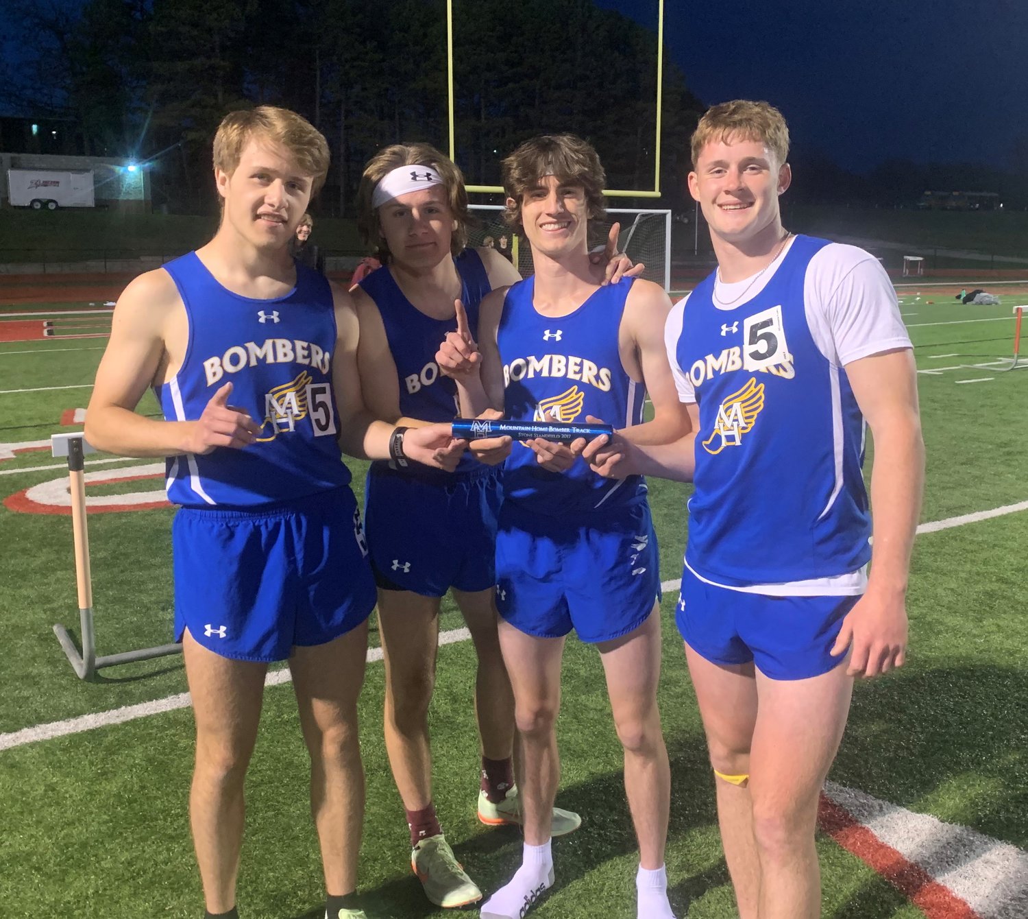 Bombers 2nd at West Plains, relay team breaks record | Baxter Bulletin