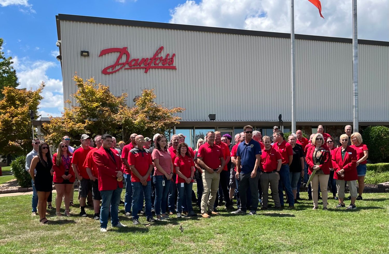 Danfoss celebrates first year in operation | Baxter Bulletin