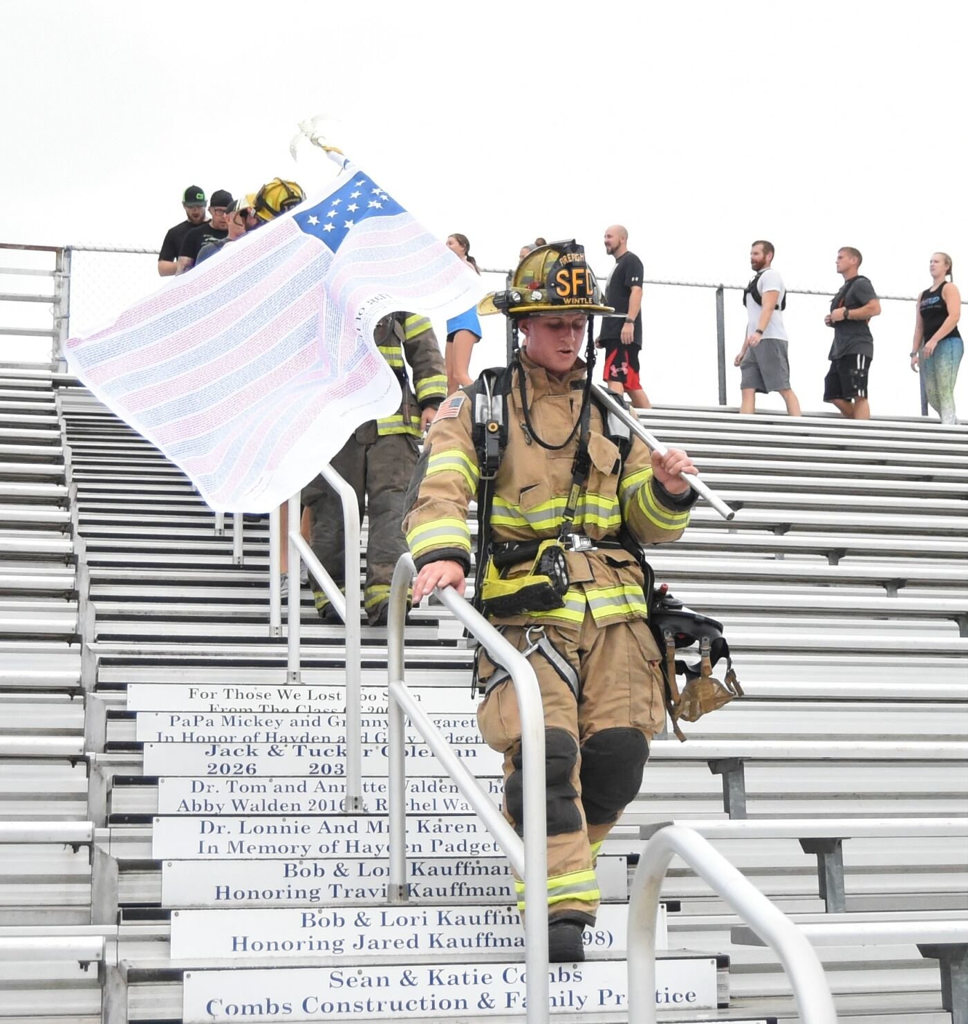 Stair climbers remember 9/11 victims | Baxter Bulletin