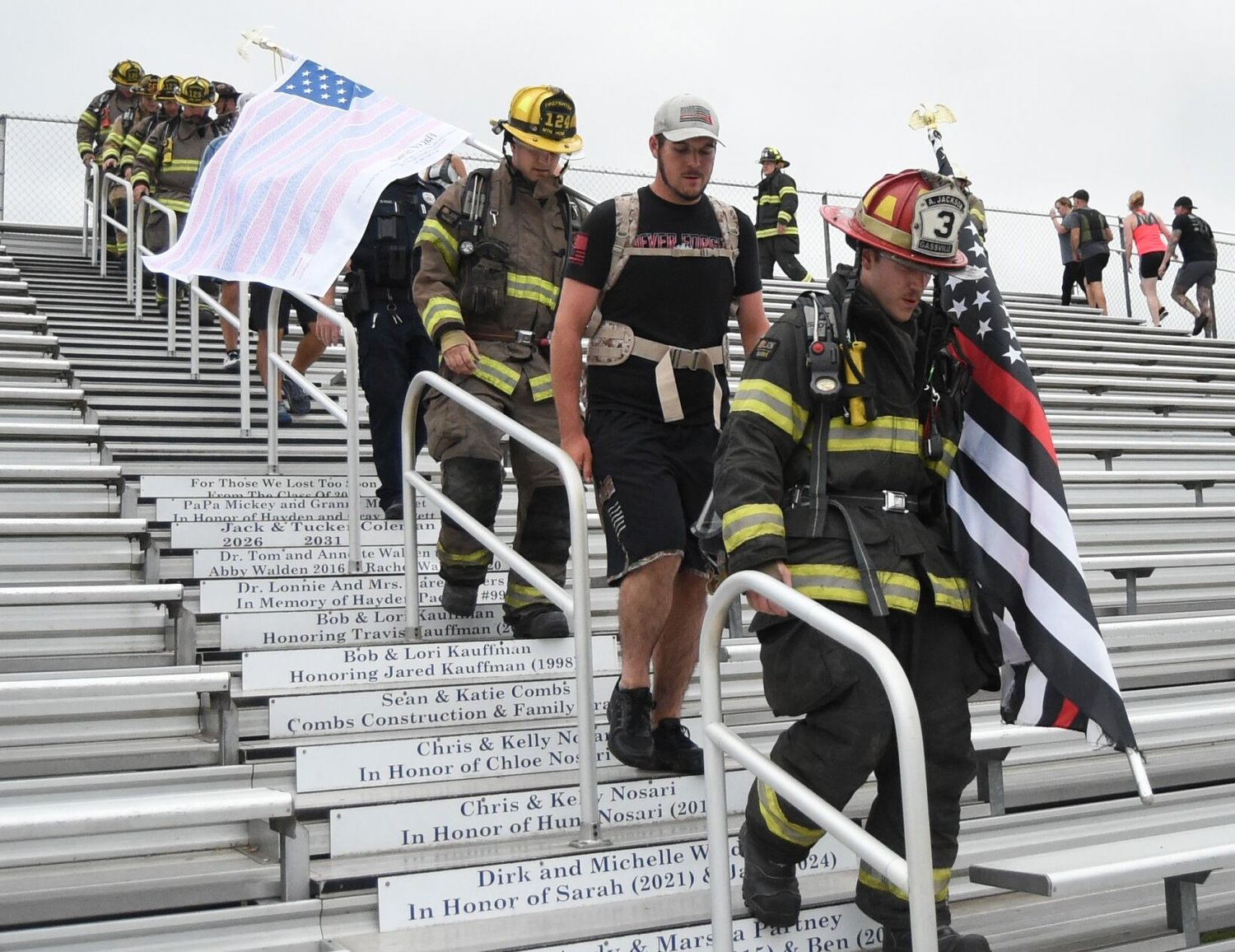 Stair climbers remember 9/11 victims | Baxter Bulletin