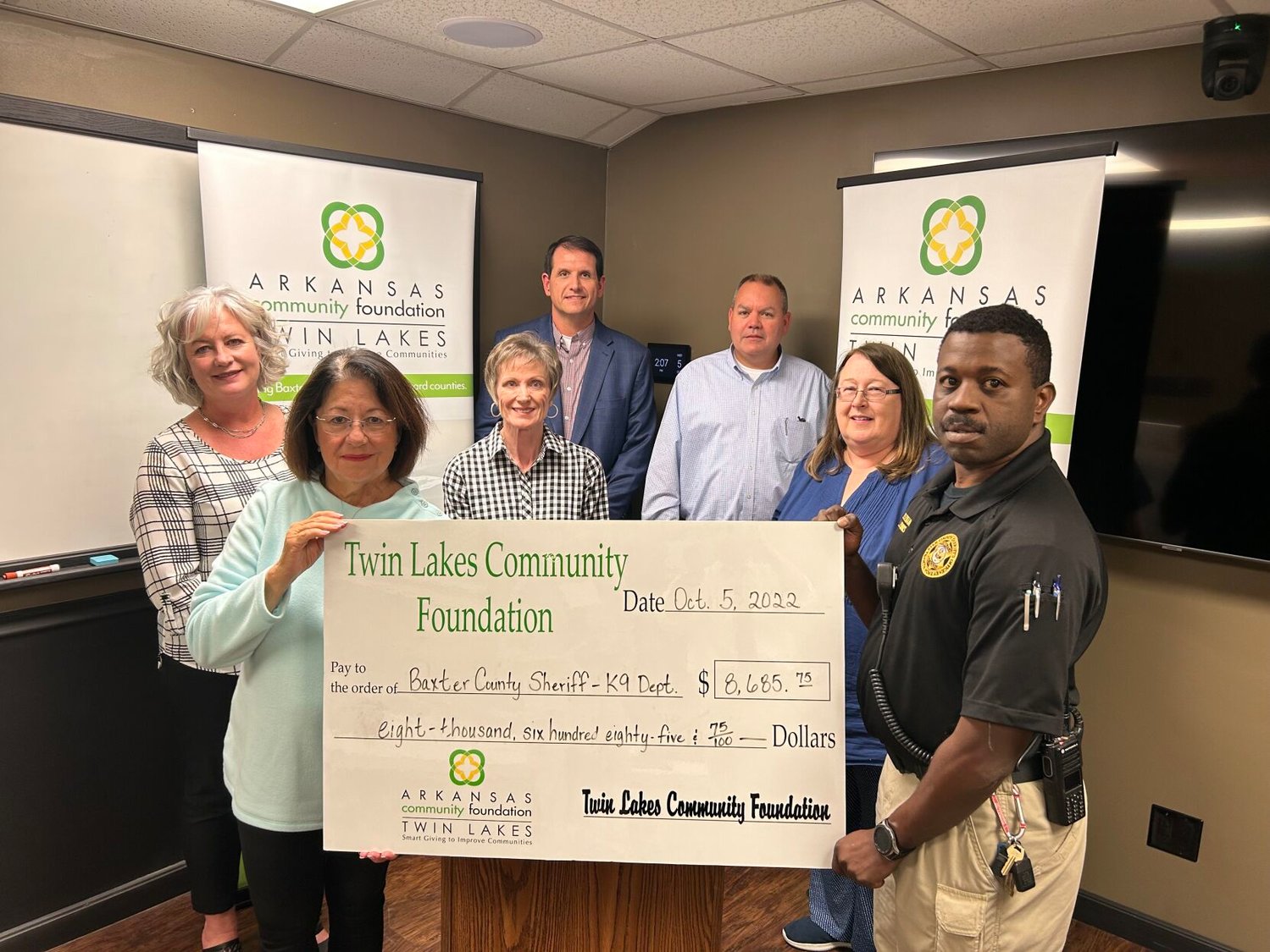 BCSO accepts grant for K-9 unit | Baxter Bulletin