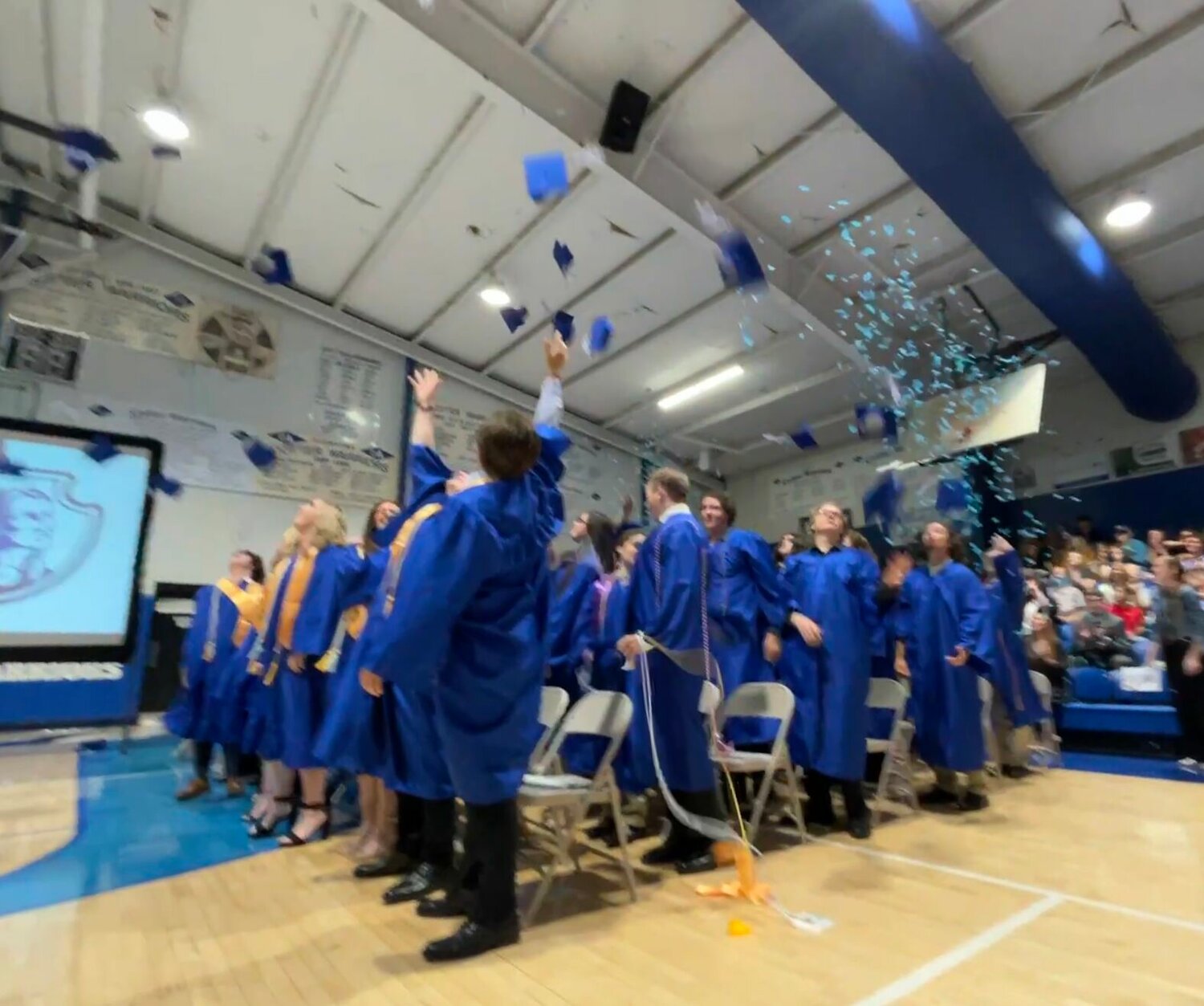 Cotter Warriors walk 46 grads | Baxter Bulletin