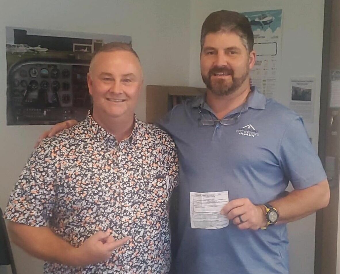 LEAF helps local man get pilot's license | Baxter Bulletin