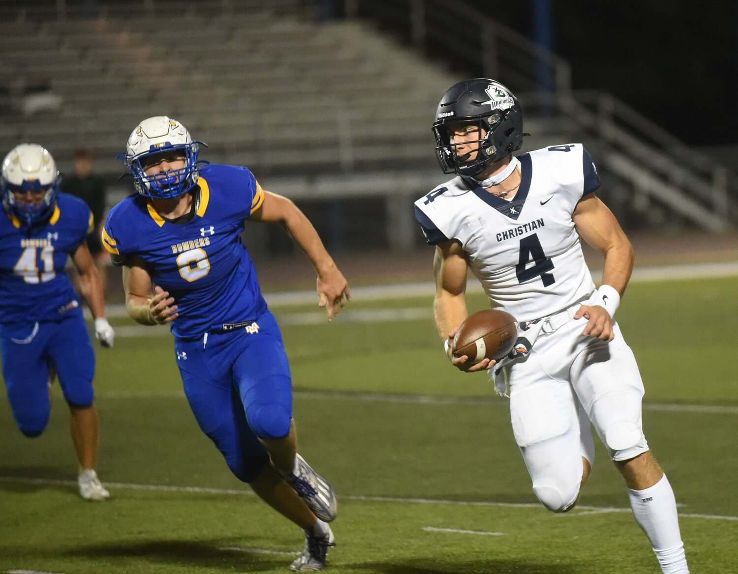 The price is White: LR Christian QB nets 350 first-half yards to run ...
