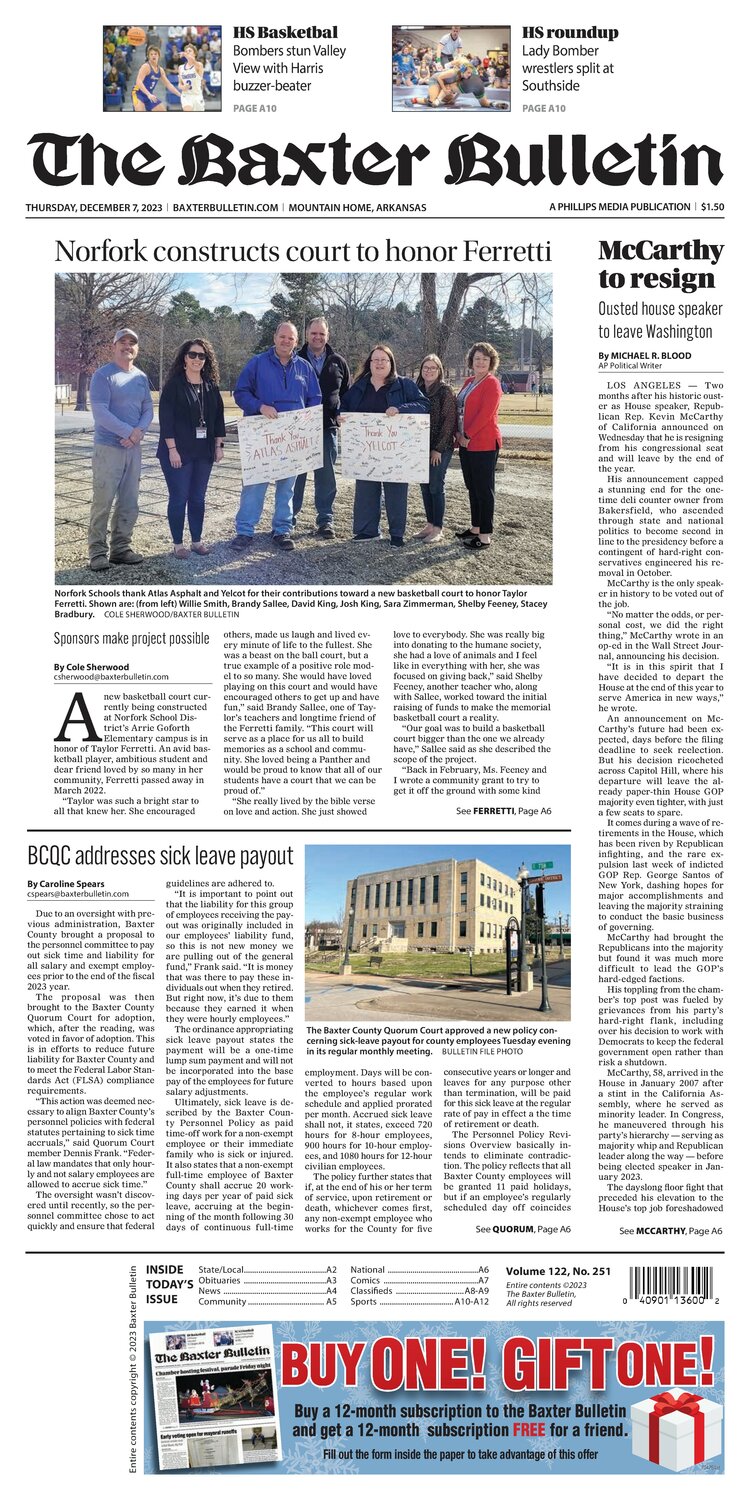 E-Editions | Baxter Bulletin