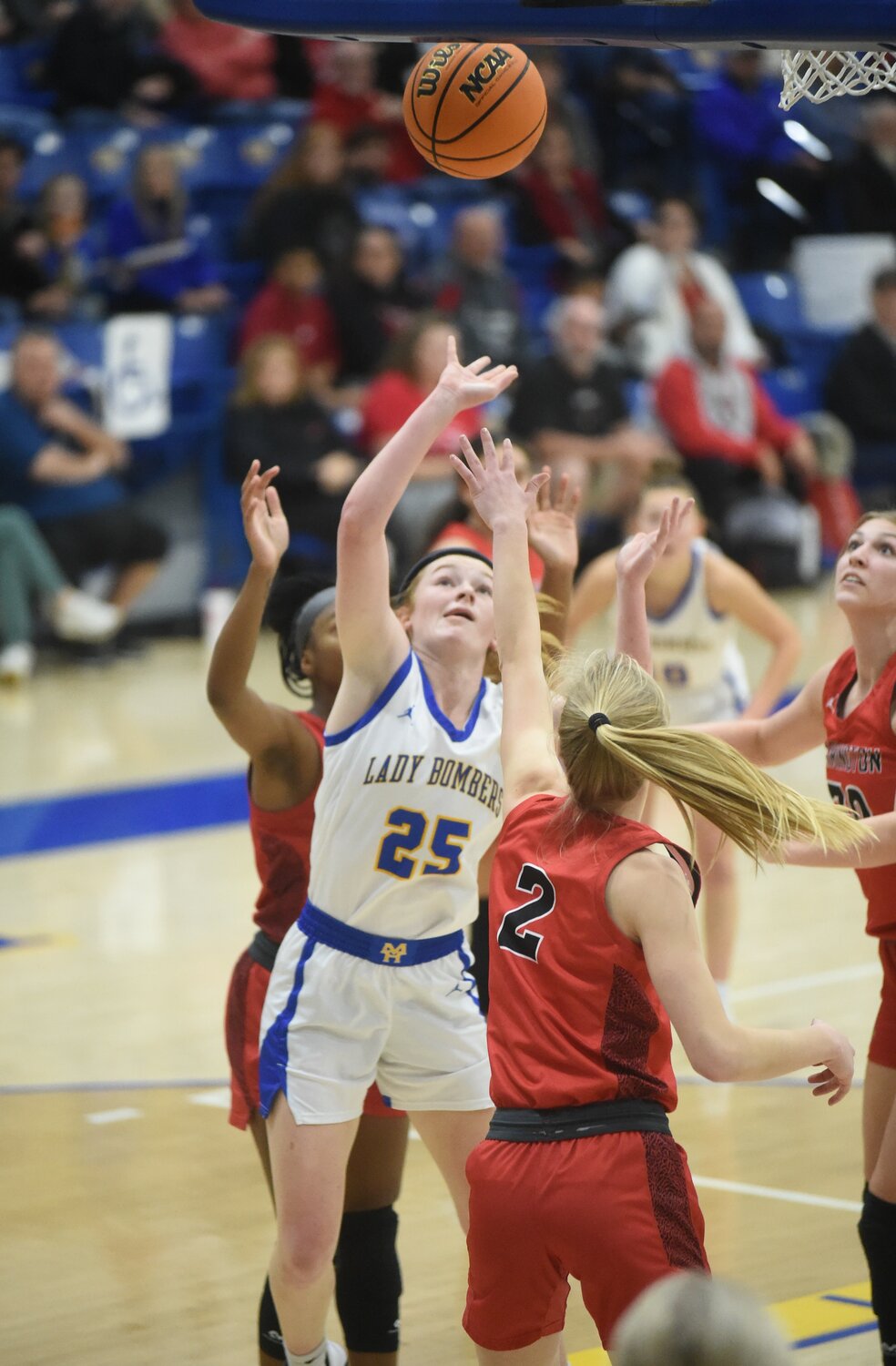 Lady Cardinals evade Lady Bombers in finals | Baxter Bulletin