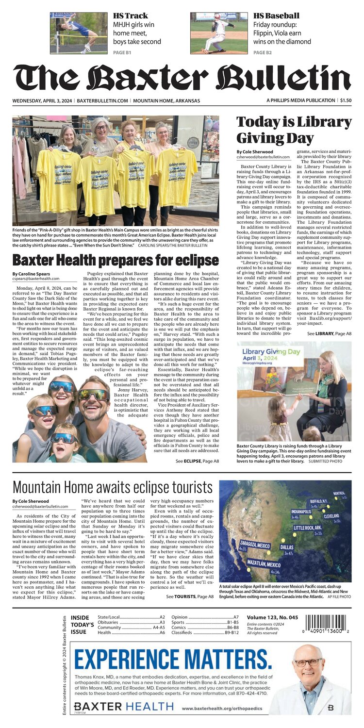 E-Editions | Baxter Bulletin