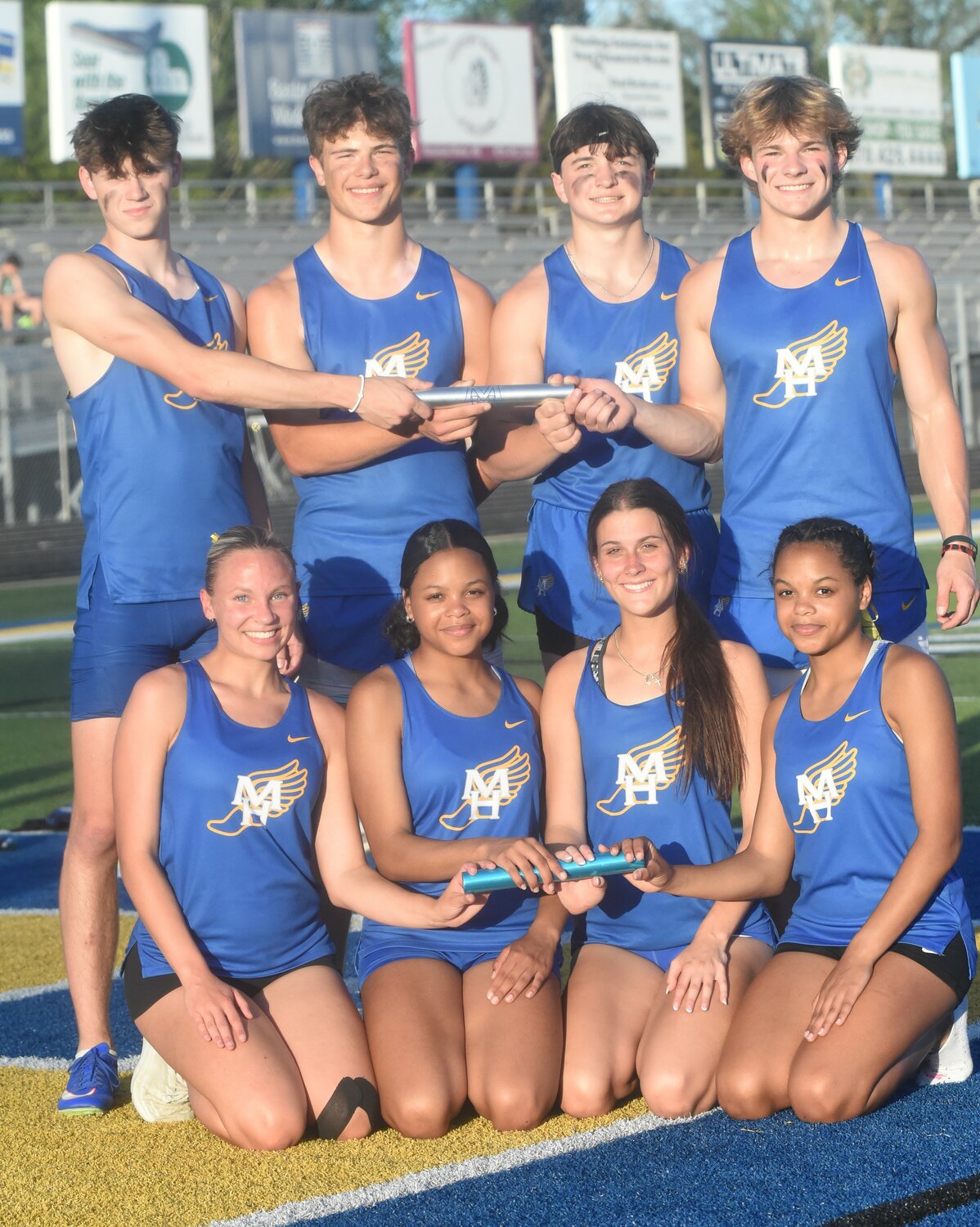 Records fall as MH teams sweep Bomber Relays | Baxter Bulletin