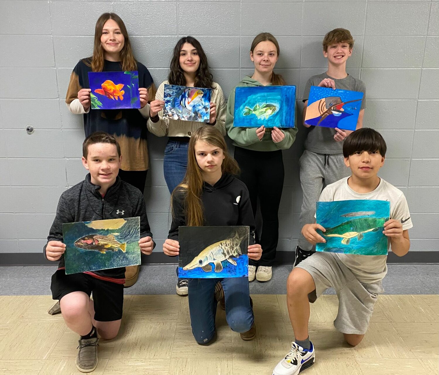 Flippin art students enter Wildlife Forever State Fish Art Contest ...