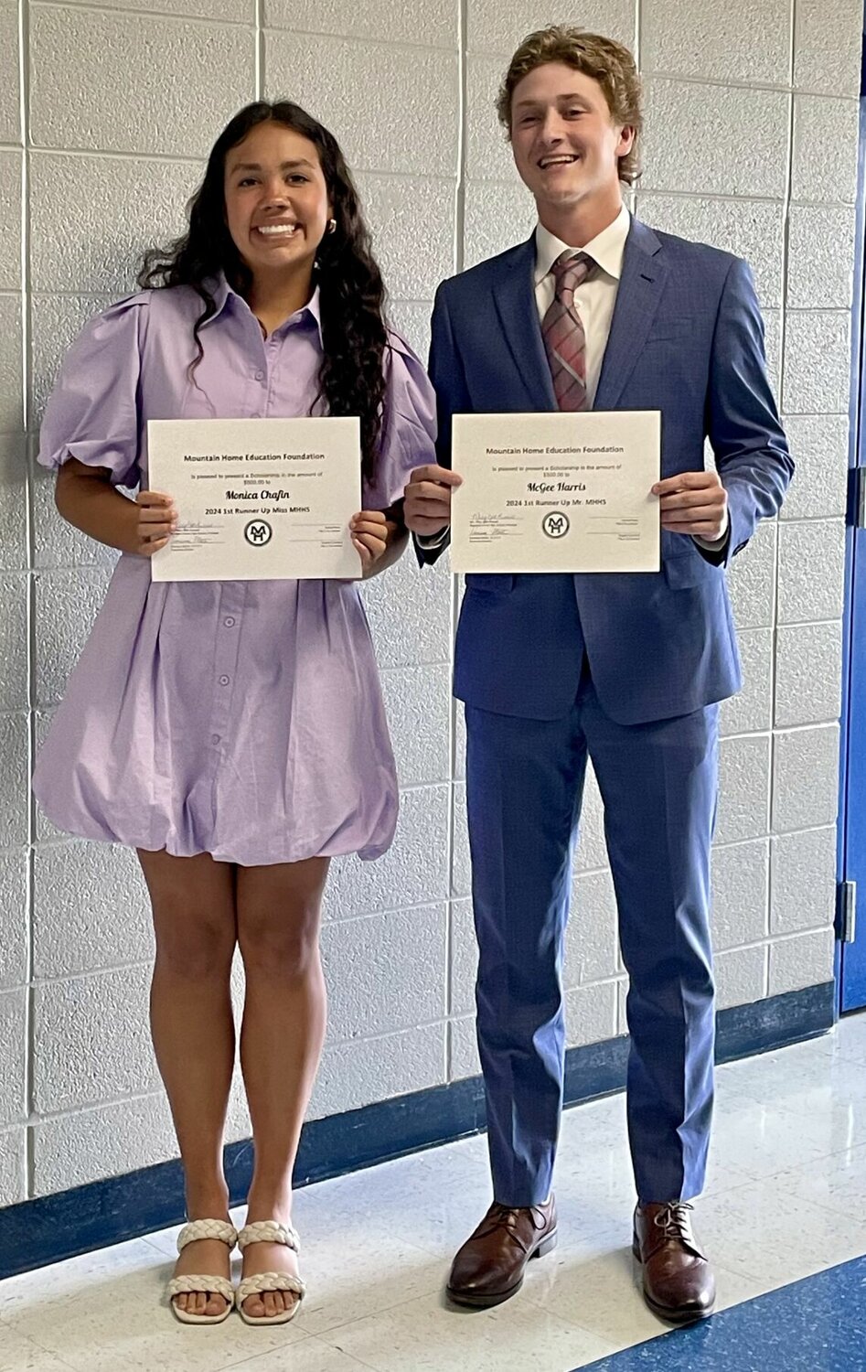 Mr & Miss MHHS first runners-up | Baxter Bulletin