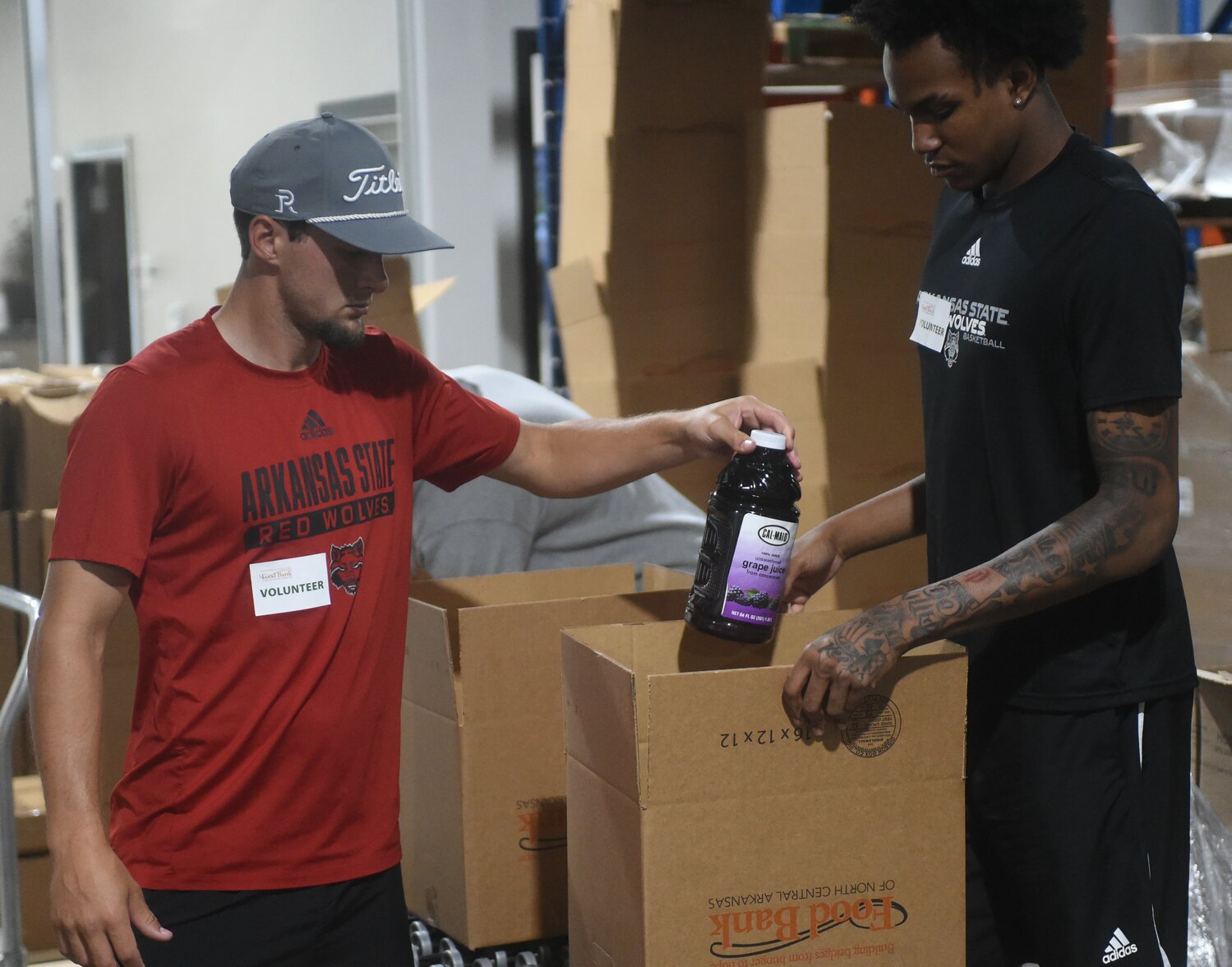 Red Wolves lend helping hand to tornado victims | Baxter Bulletin