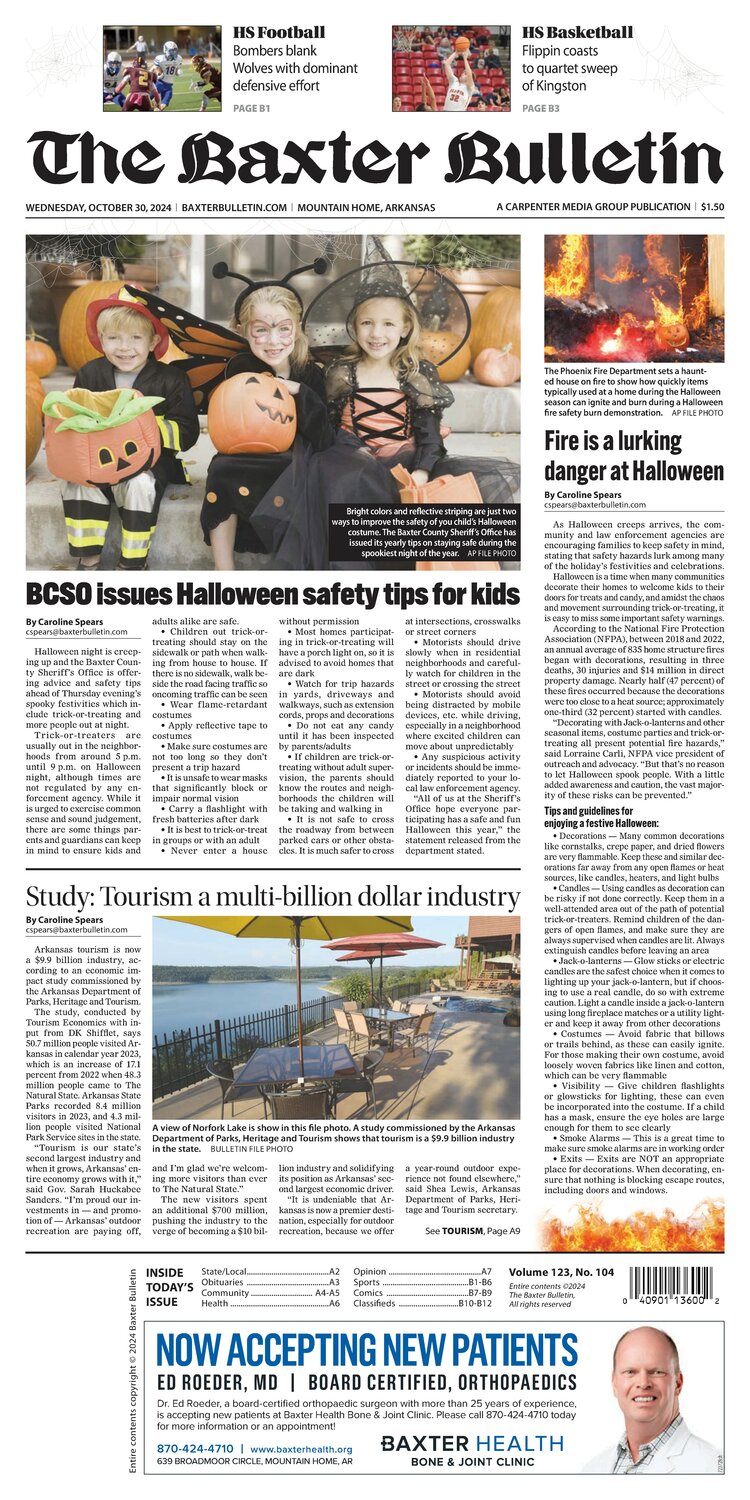 Wednesday, October 30, 2024 | Baxter Bulletin