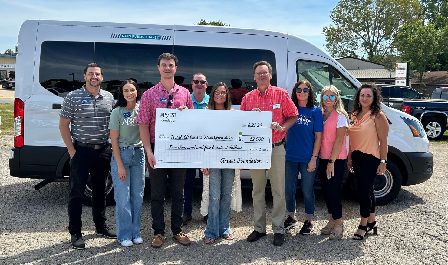 Arvest Foundation donates $5K to NATS | Baxter Bulletin