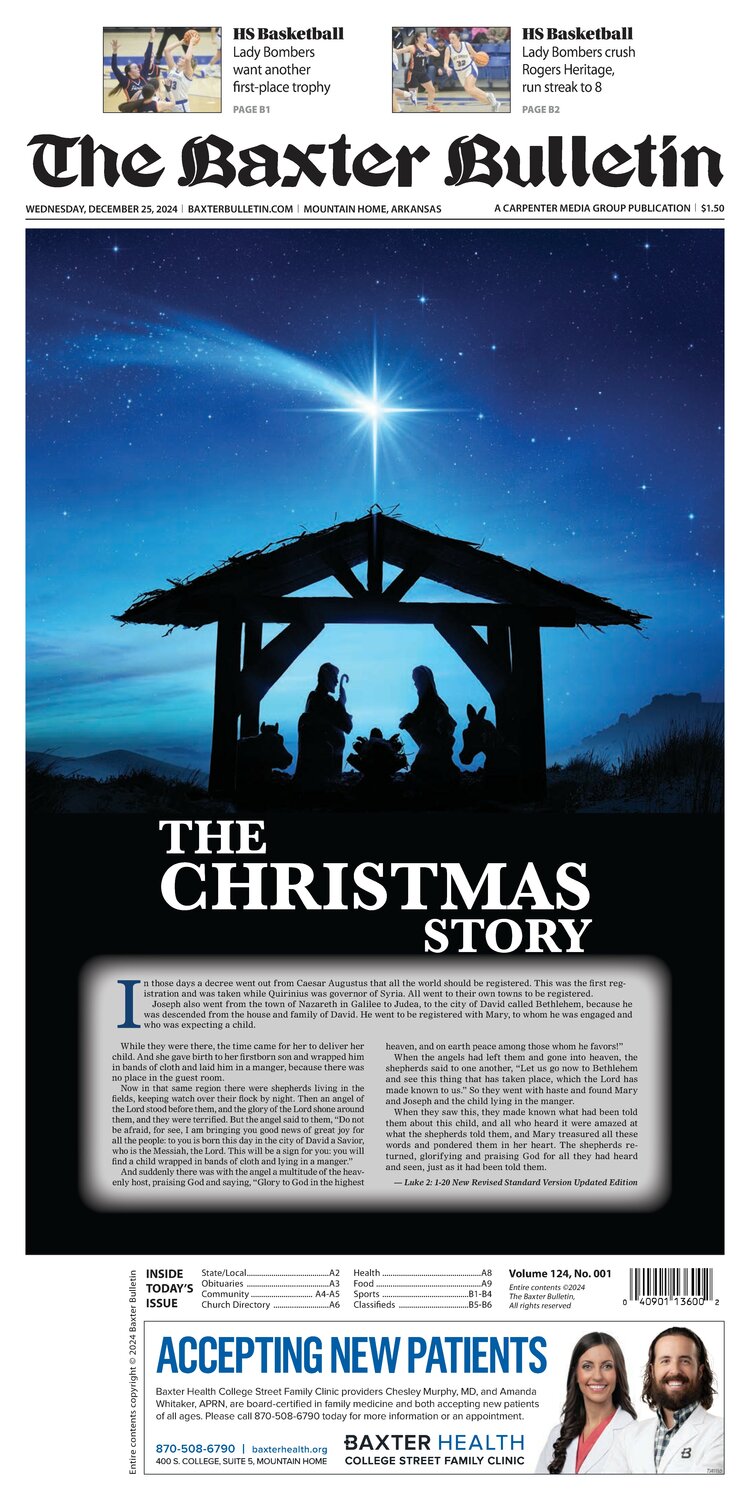 Wednesday, December 25, 2024 | Baxter Bulletin