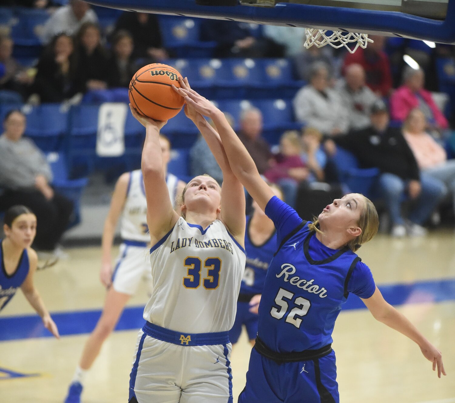Lady Bombers bounce back at Alma | Baxter Bulletin