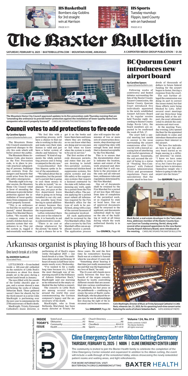 Saturday, February 8, 2025 | Baxter Bulletin