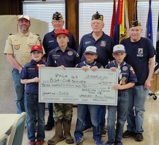 American Legion Post 431 donates to Cub Scouts | Baxter Bulletin