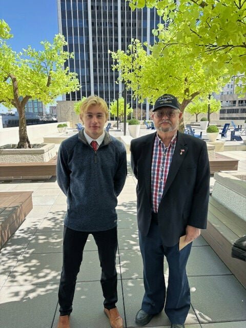 Zane Darracq receives scholarship through Legion's Oratorical Program ...