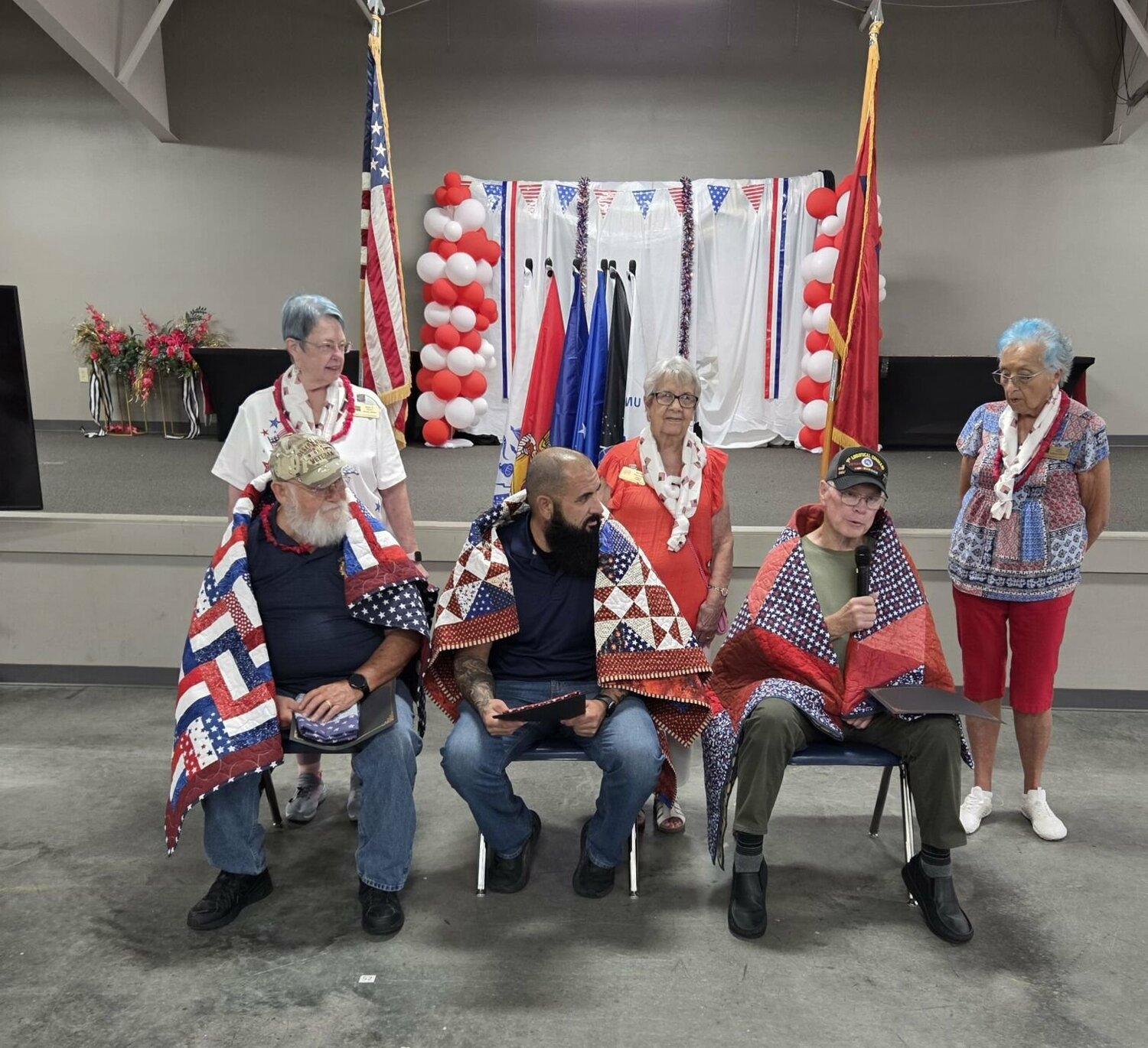 Three veterans receive Quilts of Valor | Baxter Bulletin
