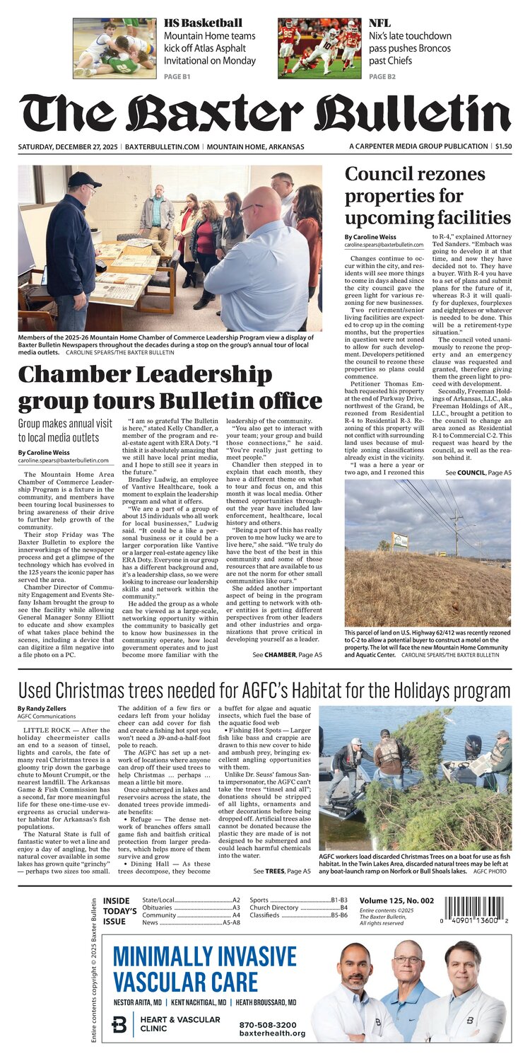 Saturday, Dec. 27, 2025 | Baxter Bulletin