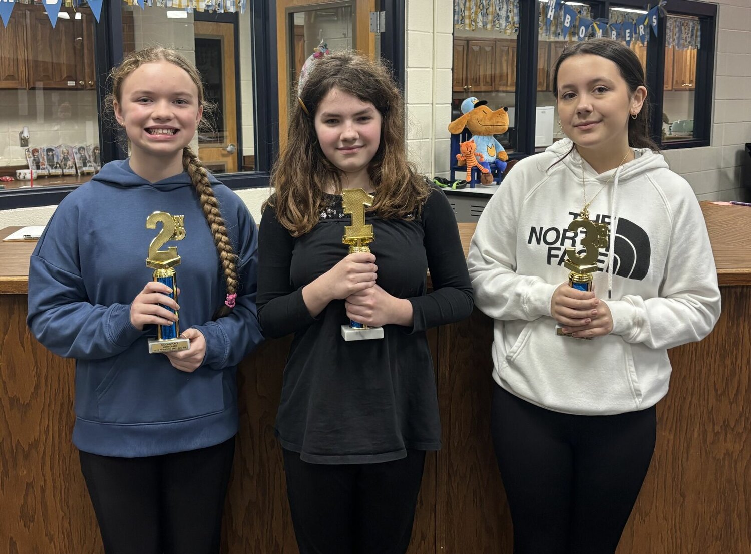 Pinkston sixth-grade spelling bee winners | Baxter Bulletin