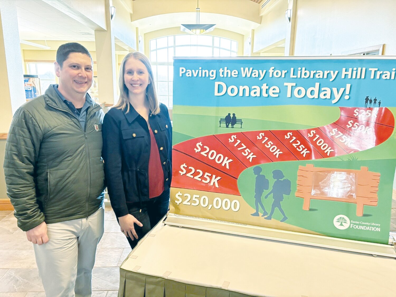 Neis Family donates to BC Library project | Baxter Bulletin
