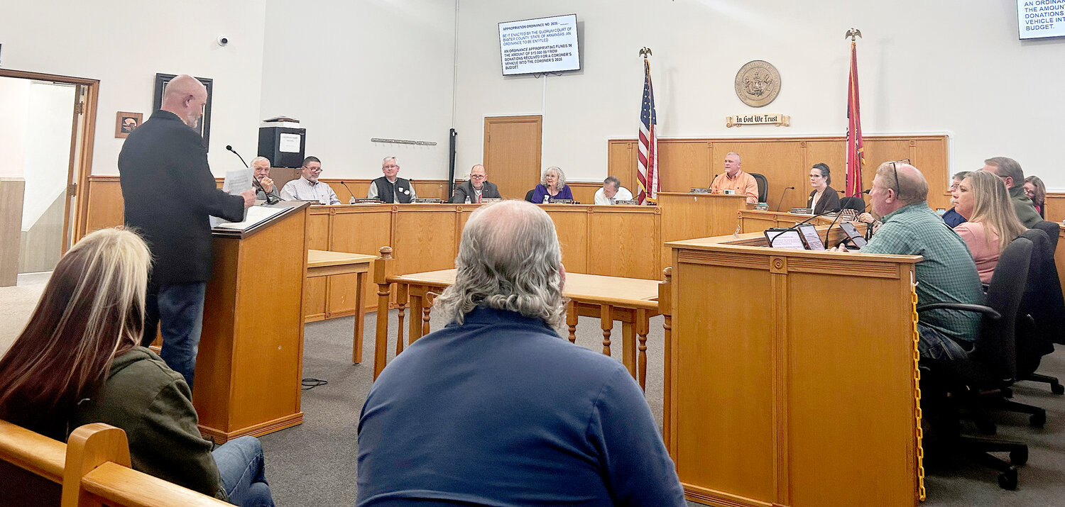 BC Quorum Court addresses appropriations request | Baxter Bulletin