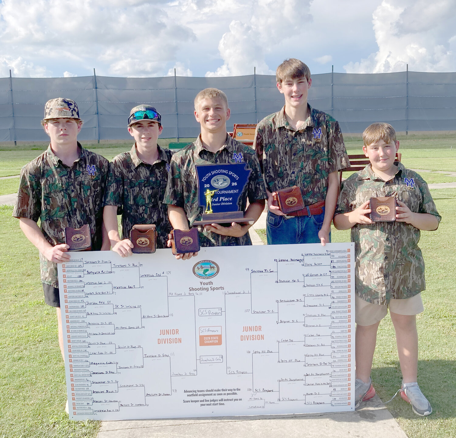 MH Junior Trap Team finishes third at state | Baxter Bulletin