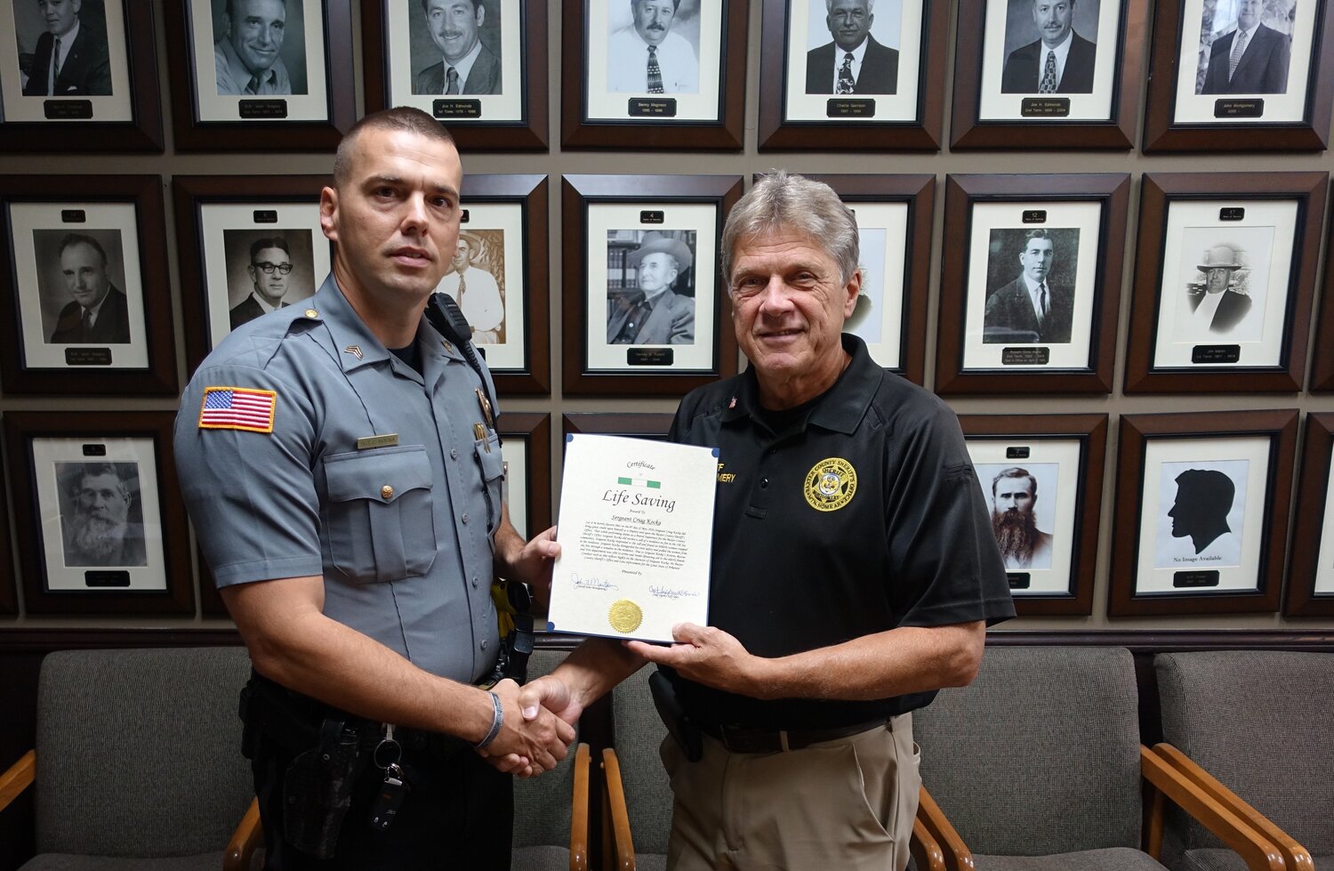 Baxter County Sheriff honors two deputies for saving lives | Baxter ...