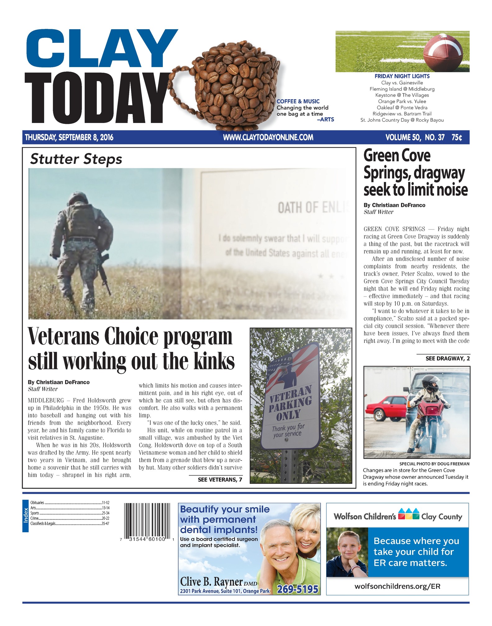 Clay Today 090816 | Clay Today