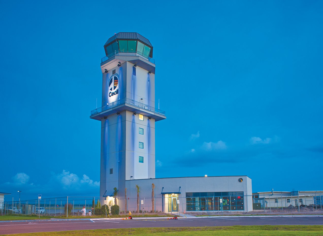 New Air Traffic Control Tower, Mission Control Center opens at Cecil ...