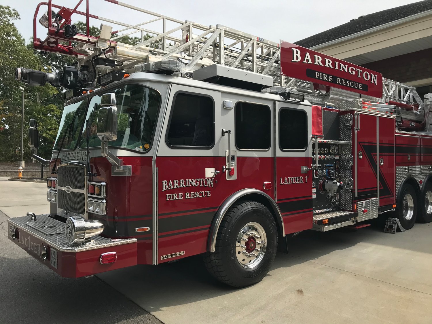 New ladder truck is bigger, better, safer | EastBayRI.com - News ...